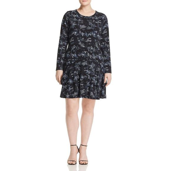 MICHAEL Michael Kors | Dresses | Michael Michael Kors Womens Navy Snake ...
